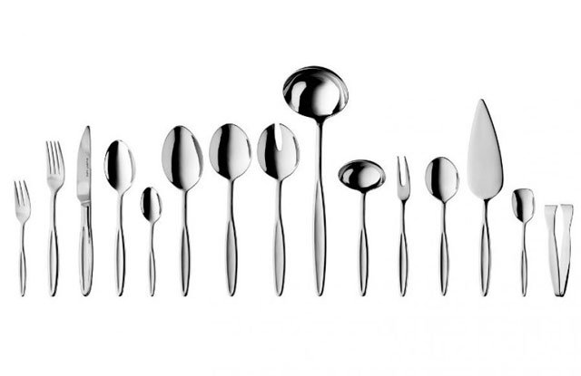 Виды основных и вспомогательных столовых приборов, их назначение